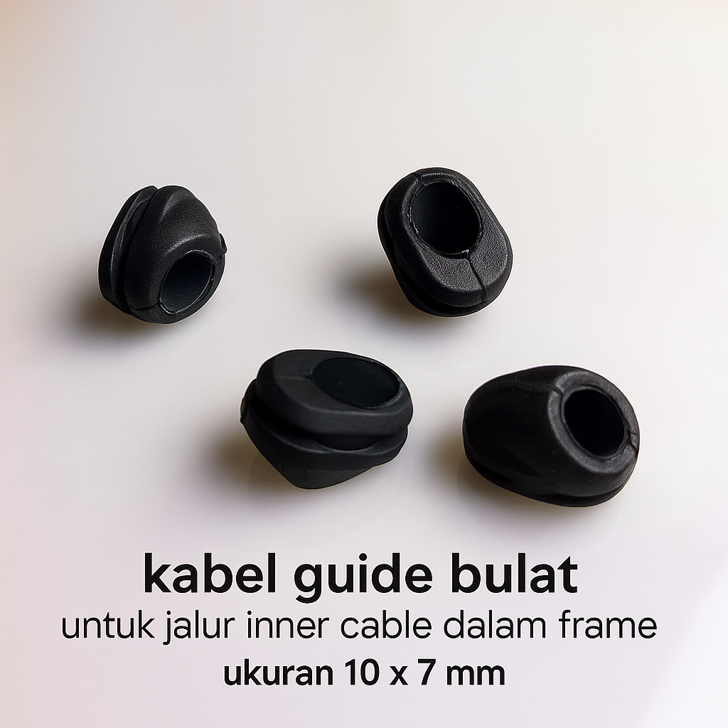 Rubber Band Inner Cable Round Rubber Guide Cover Bicycle Frame Cable ...