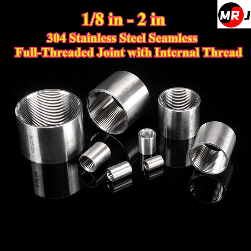 [MRJ-HY] 304 Stainless Steel Seamless Full-Threaded Joint with Internal ...