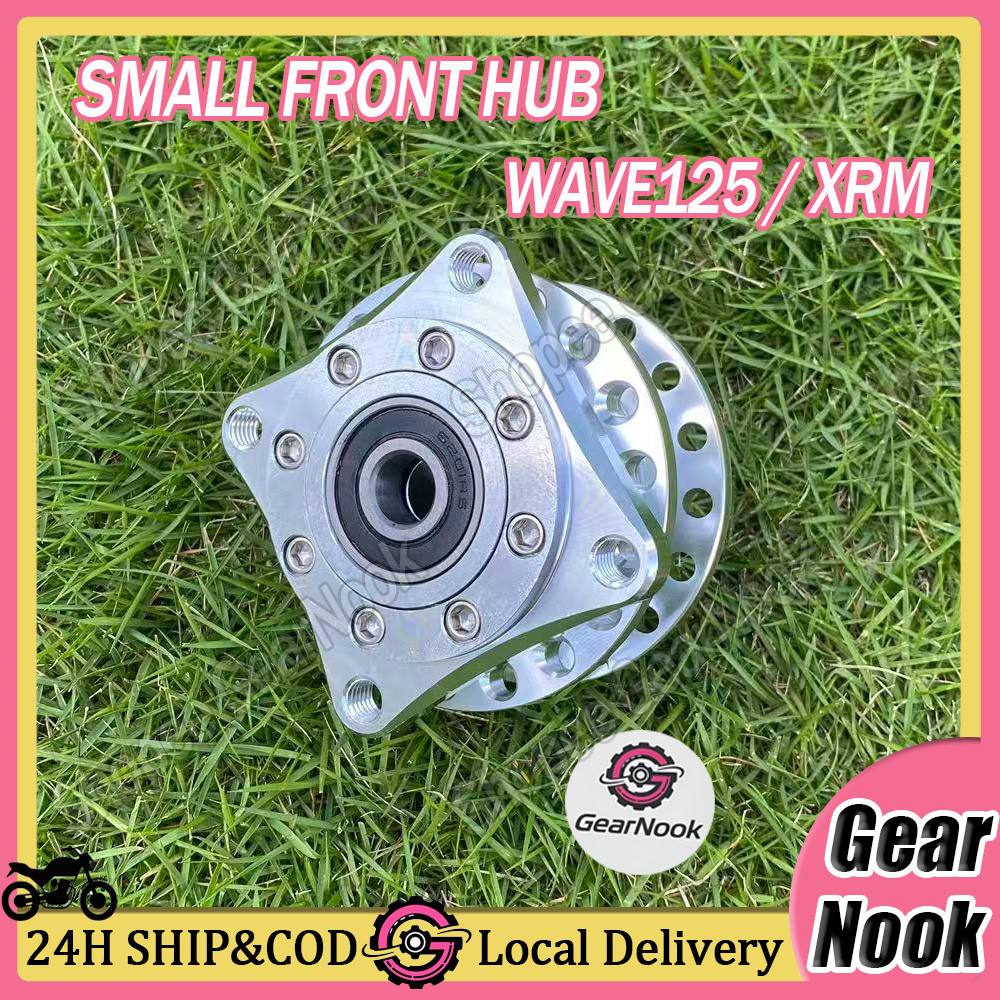 CNC Small front HUB With bearings and spacers For Wave 125 / Xrm ...