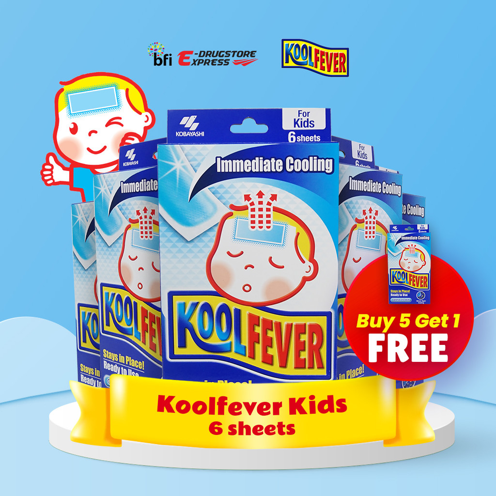 Koolfever Kids 6's (5+1 Bonus Pack) | Shopee Philippines
