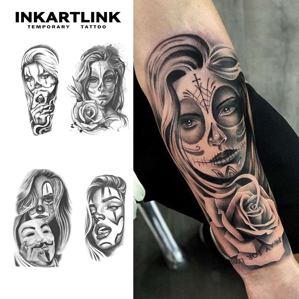 XL Collection Temporary Tattoo Stickers, Waterproof Long-Lasting Magic ...