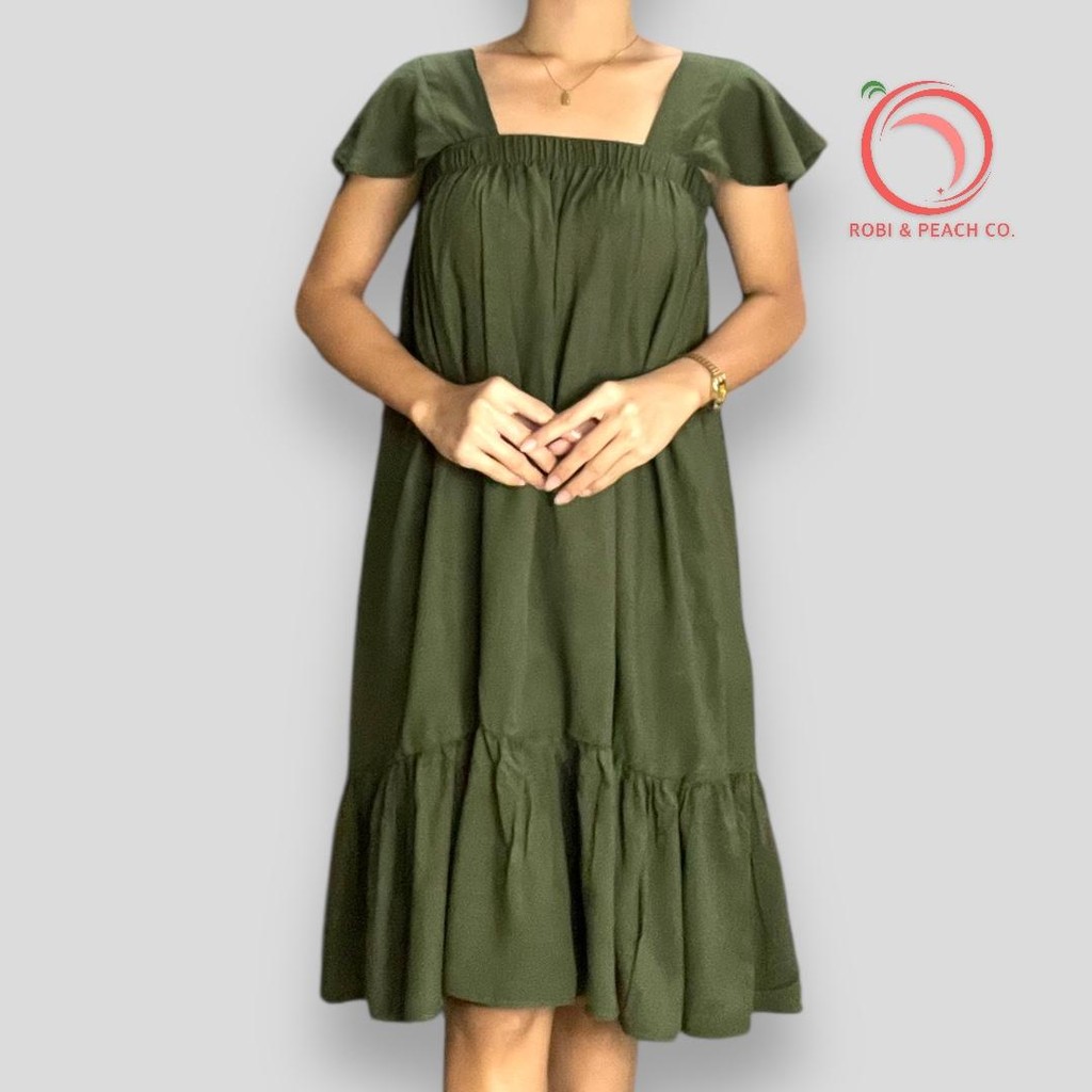 Robi and Peach Duster Dress With Butterfly Sleeves | Shopee Philippines