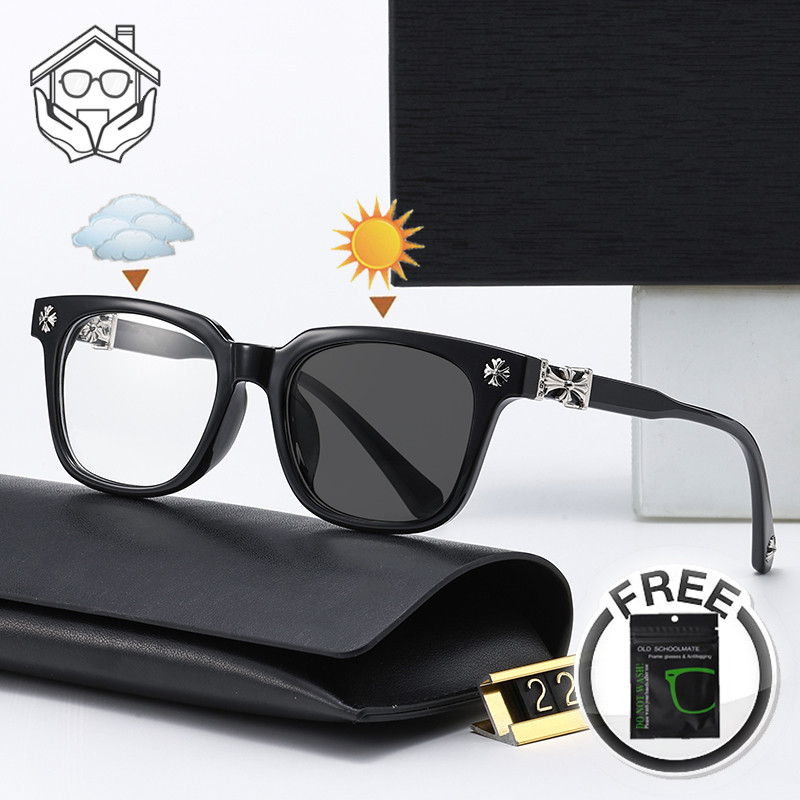 Photochromic Anti Radiation Glasses For Women Men Eyeglasses Frames ...