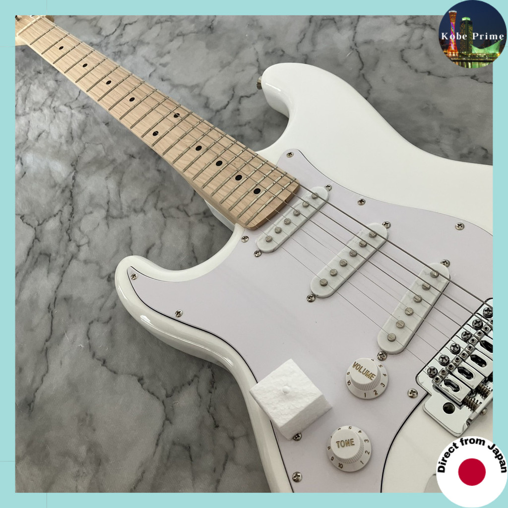 PLAYTECH Electric Guitar Left-Handed Stratocaster Type with 5-Way Pickup Selector, Synchronized ...