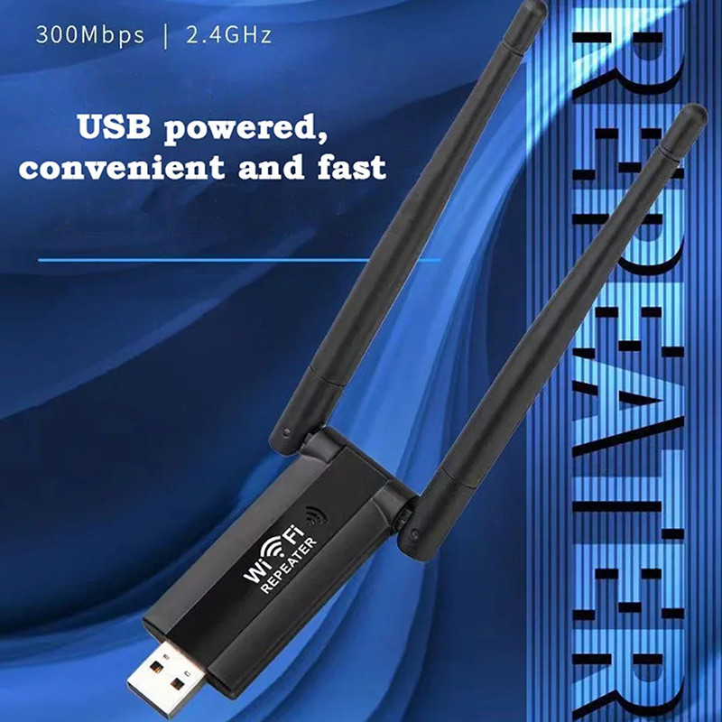 [Marry] 300Mbps 2.4G USB Wireless WiFi Repeater Extender Router WiFi ...