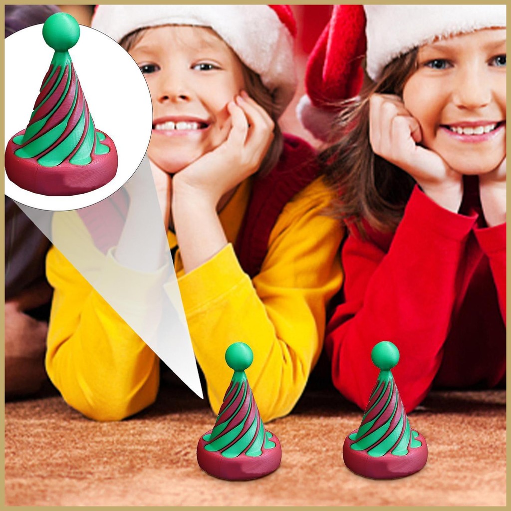 3D Printed Cone Toy Sensory Toys Rotating Fidget Spiral Cone Toy ...