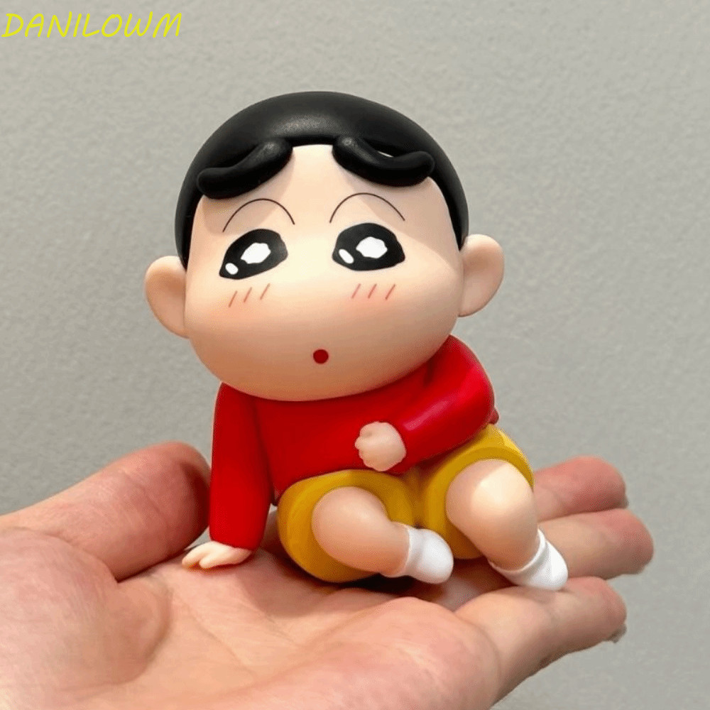 DANILOWM Shin Chan Model Toy, Cartoon Decorative Crayon Shin-chan ...