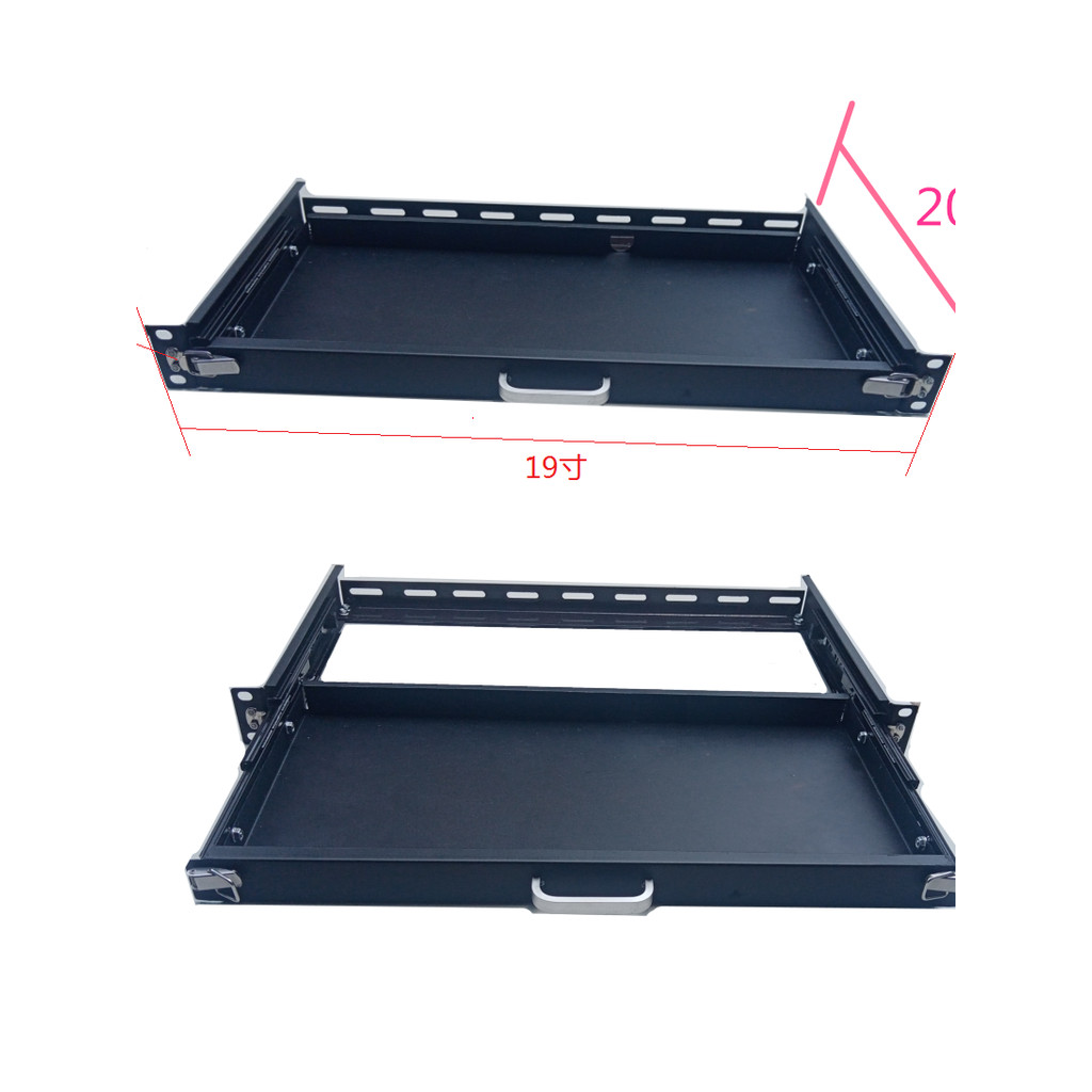 Drawer 1uU Keyboard Mouse Mixer Air Box 19 Inch 2 Sides Lock Stretch ...