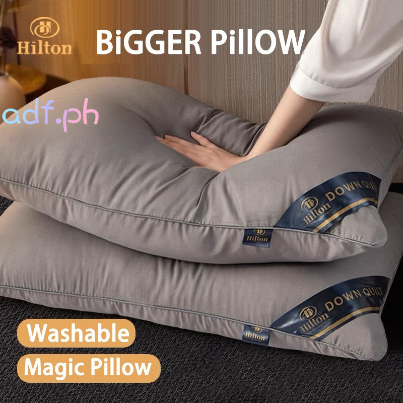 【Buy1 Take1 】Cotton Jacquard Hilton Pillow High Quality Pillow Fiber ...