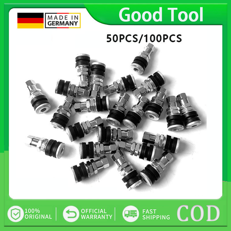 100PCS Motorcycle Tire Pito Tubeless Valve Straight Design Tire Valve ...