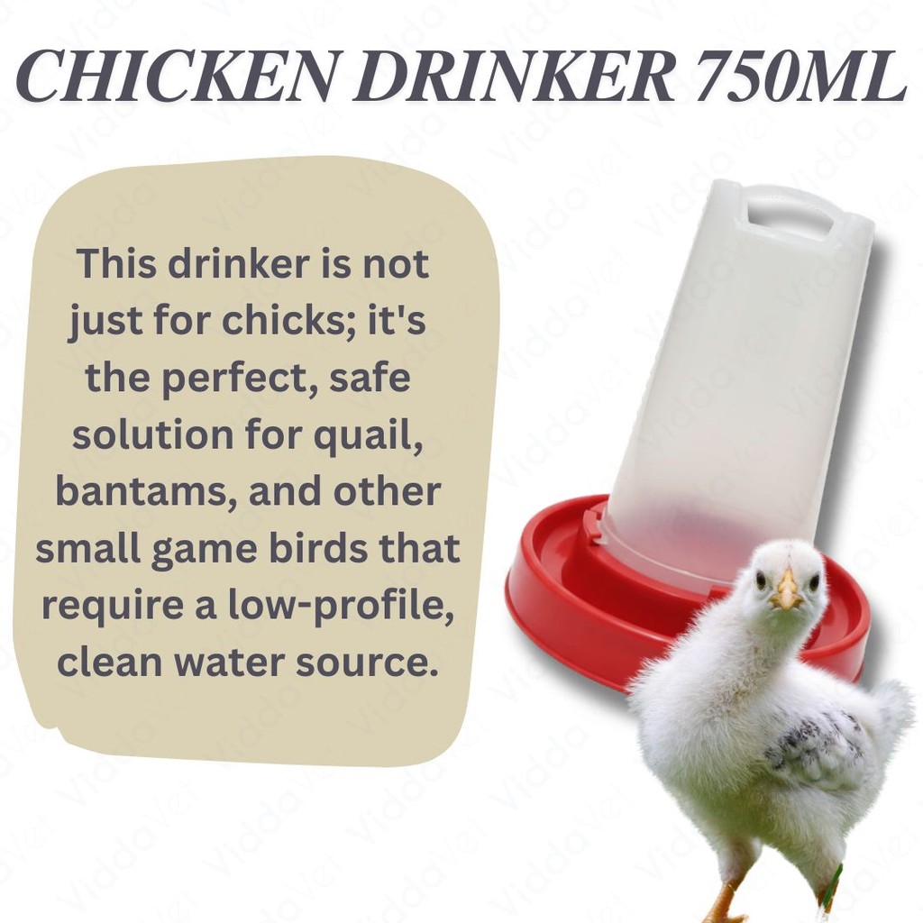 Chicken drinker 750ml 1.25L to 2L drinker plus combo Chicken drinker ...