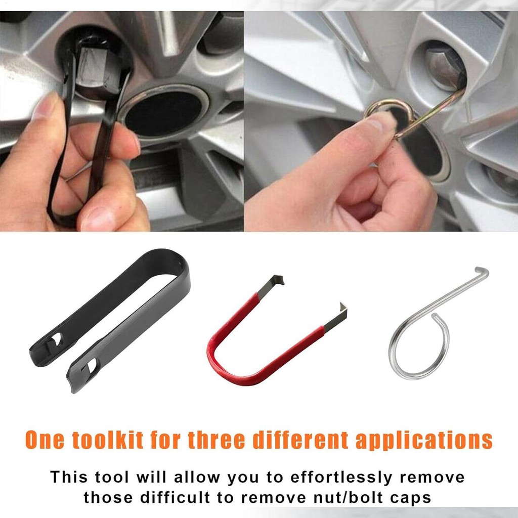 Wheel Lug Cap Cover Removal Tool Locking Lug Nut Remover Car Wheel Nut ...