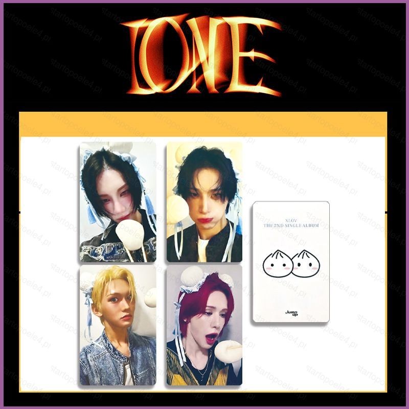 4PCS/Set XLOV WUMUTI LOMO Card RUI 2nd SINGLE ALBUM I ONE Postcards ...