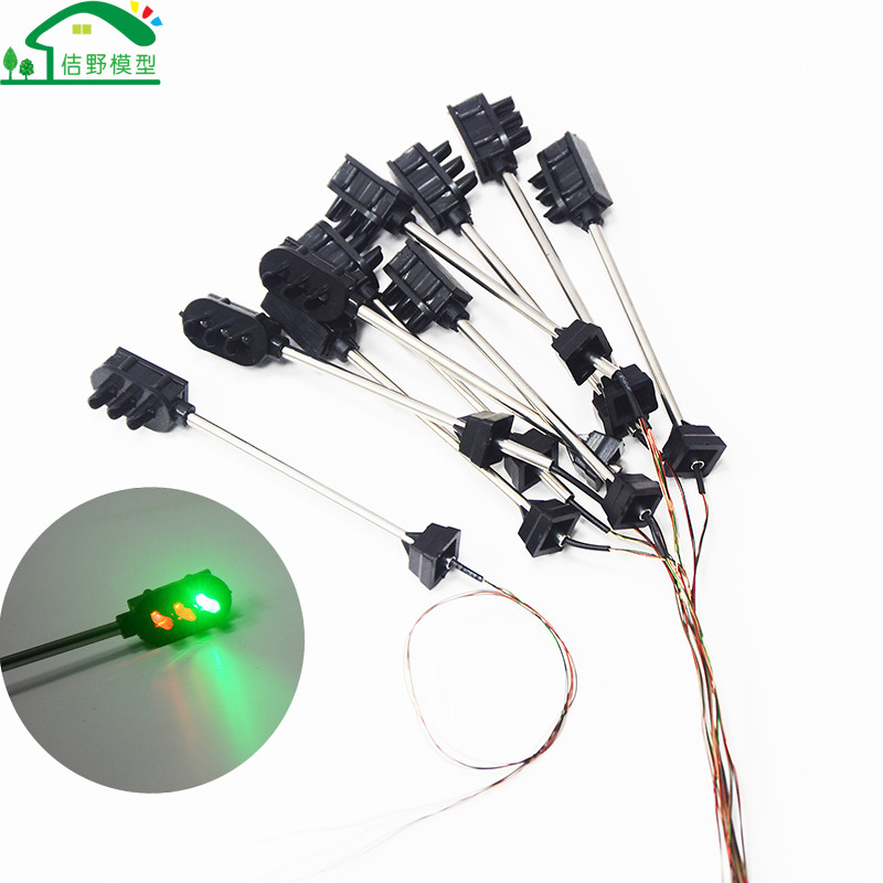 Mini Luminous Traffic Light Model Road Traffic Signal Light ...
