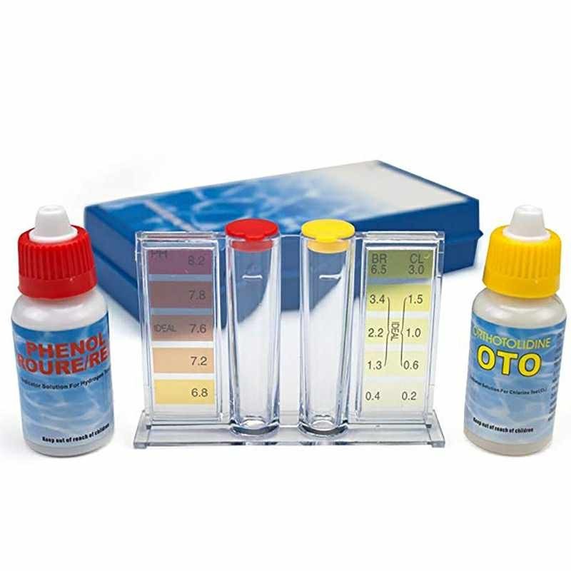 PH Chlorine Water Quality Test Kit Swimming Pool Hydroponics Aquarium ...