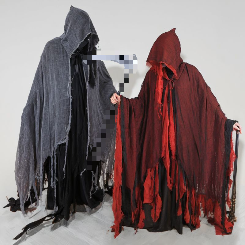 Halloween Costume Death Cloak Halloween Party Dress Up COS Costume ...