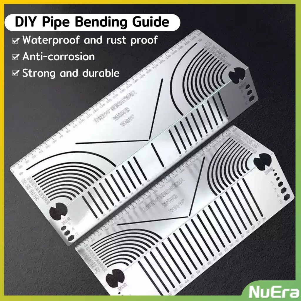 Metal Ruler Square Tube to Round Ruler Square Steel 90° Bend Arc Angle ...