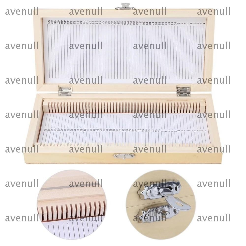 AVENULL Specimens Slide Box, 25/50/100pcs Metal Buckle Slide Storage ...