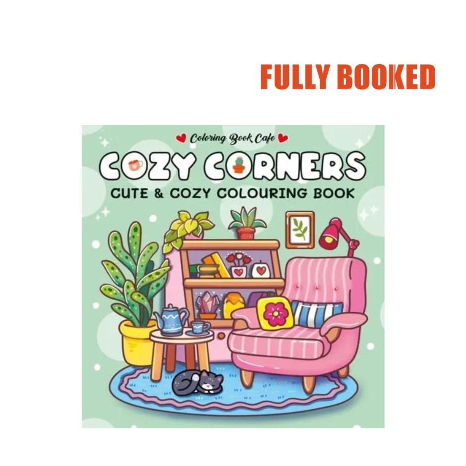 Cozy Corners: Cute & Cozy Colouring Book (Paperback) by Coloring Book ...