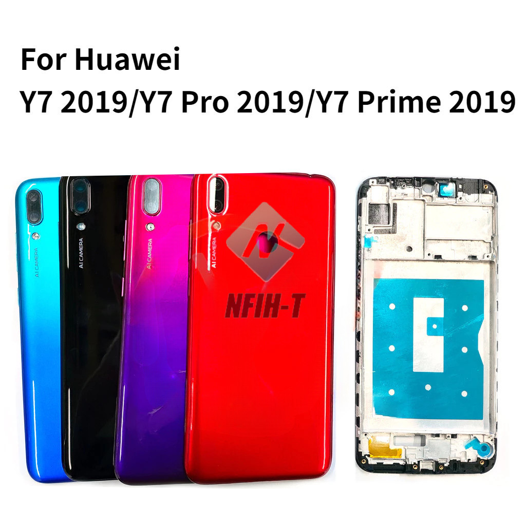 For Huawei Y7 2019/Y7 Pro 2019/Y7Prime 2019 Battery Back cover Housing ...