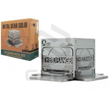 METAL GEAR SOLID THE ORANGE METAL BOX COLLECTIBLE REPLICA (LIMITED TO ...