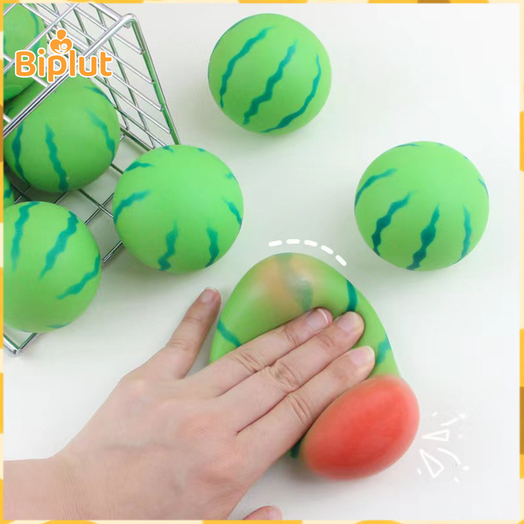 Soft Watermelon Toy Watermelon Fidget Toy Soft Watermelon Stress Ball ...
