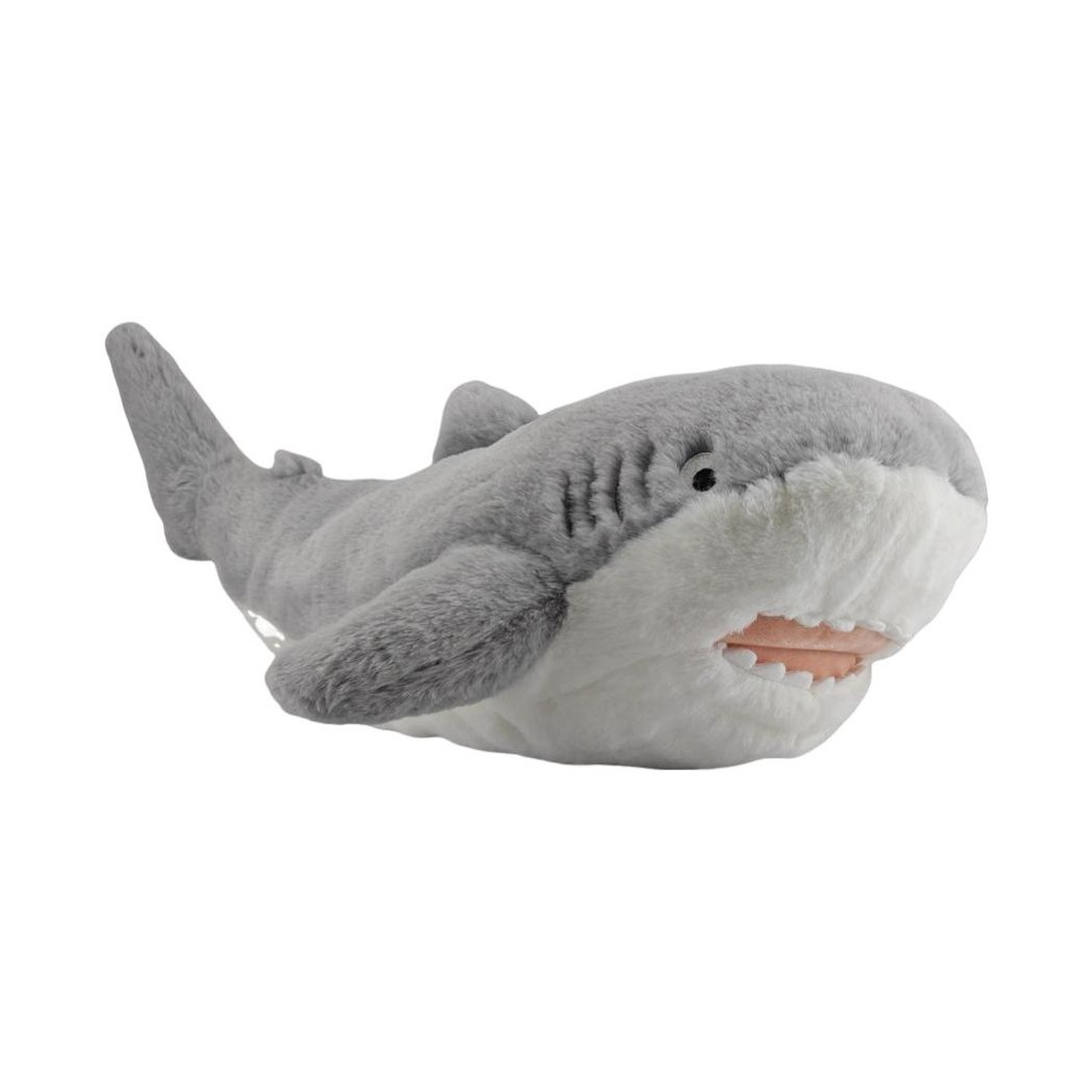 MINISO 23.5in. Ocean Plush Toy (Open Mouth)(Gray Shark) | Shopee ...
