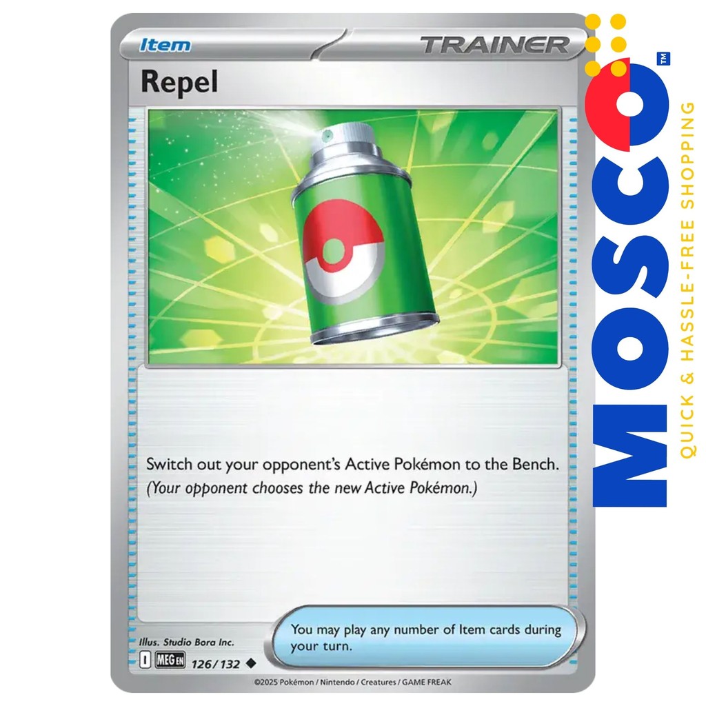 Repel - 126/132 ME01 Mega Evolution Base | Pokemon TCG | Shopee Philippines