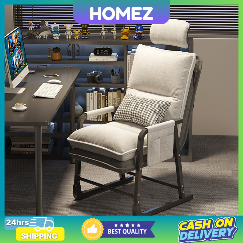 Foldable Lazy Chair Home Sofa Chair Back Sit-In with Cotton heavy duty ...