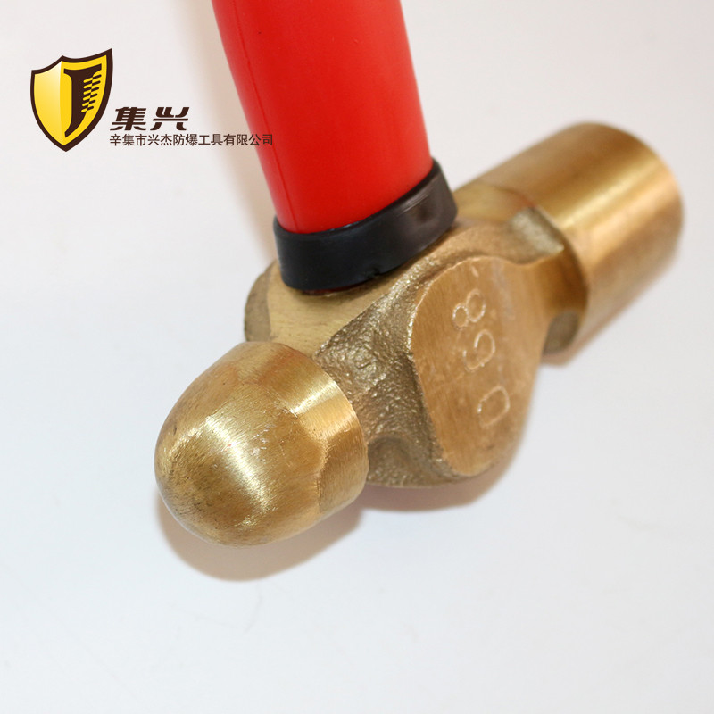 Brass Round Head Hammer Plastic Handle/Brass Hammer/Copper Hammer ...