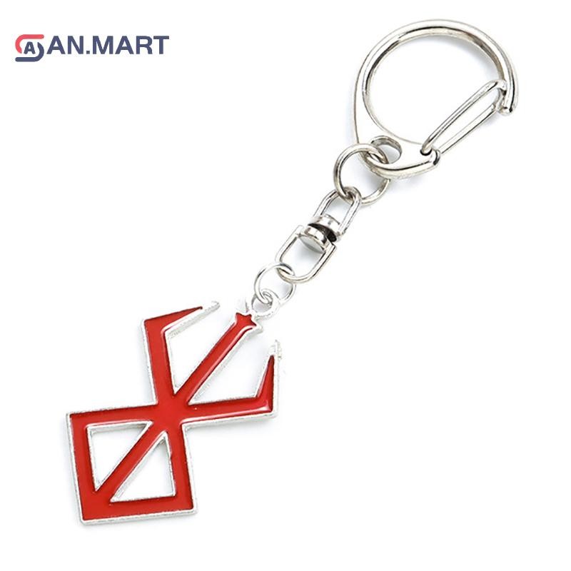 BDB Anime Berserk Behelit Guts Alloy Keychains Red Cartoon Figures ...