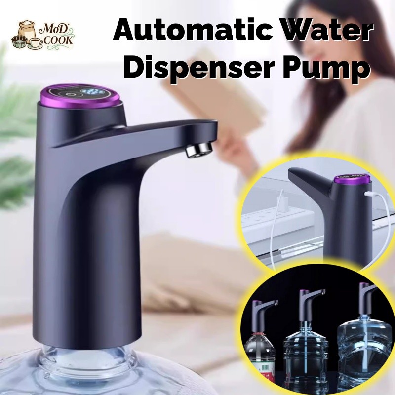 Automatic Touch-Control Water Dispenser Pump USB Rechargeable Smart ...