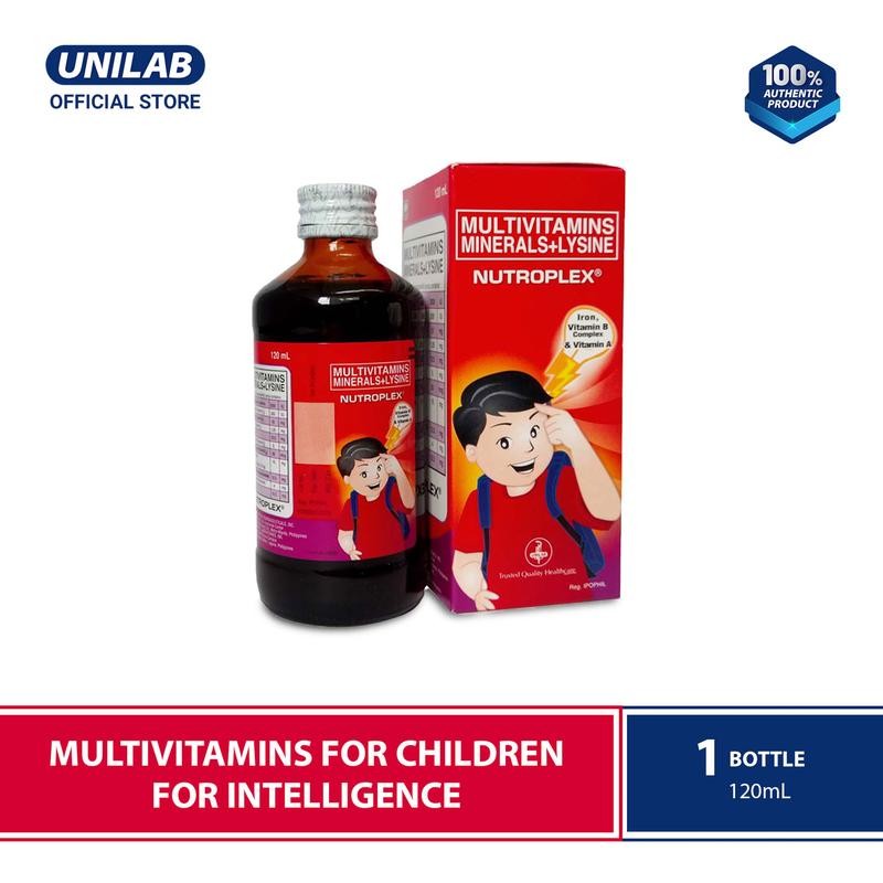Nutroplex Syrup Multivitamins For Children For Intelligence | Shopee ...