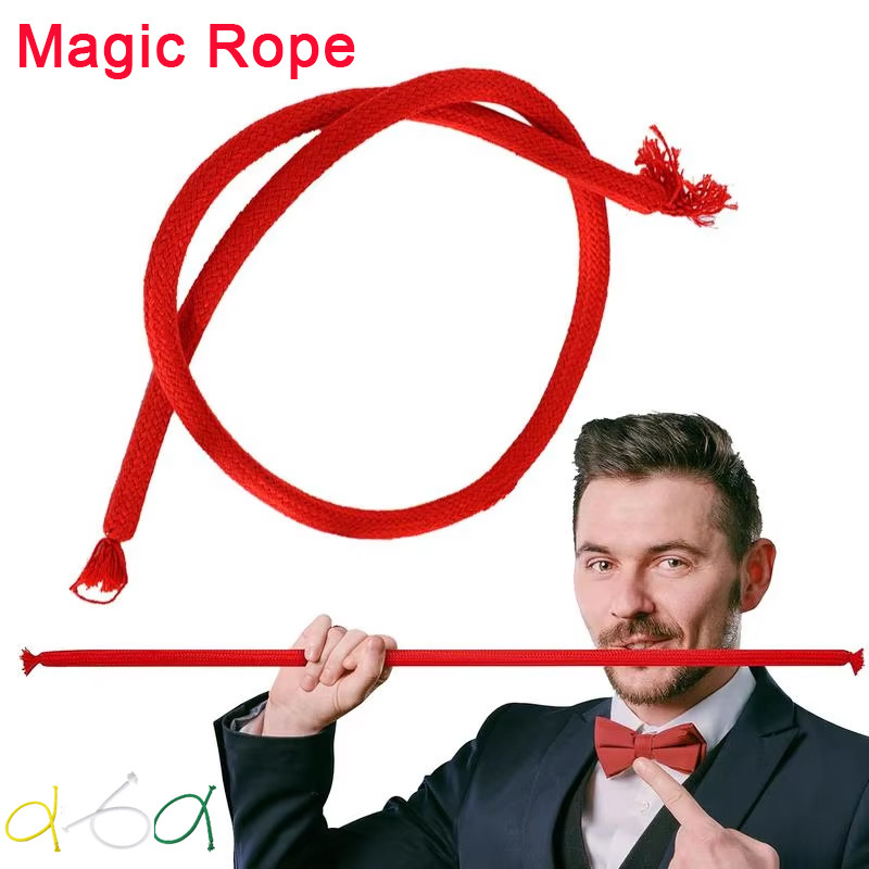 Rope Trick Stiff Rope Magic Tricks Soft Rope To Stiff Magia Close Up ...