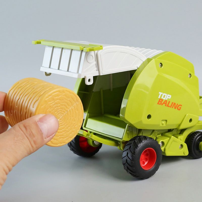 Children's Packer Tractor Toy Car Harvester Farm Simulation Model ...