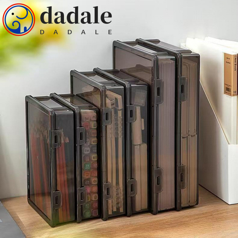 Light Luxury Style Desktop Dustproof Document Storage Box A4Document ...