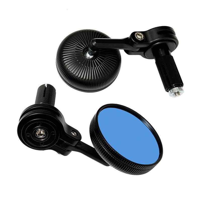 【EST】 2 Pack Aluminum Alloy Motorcycle Bar End Mirror Motorcycle ...