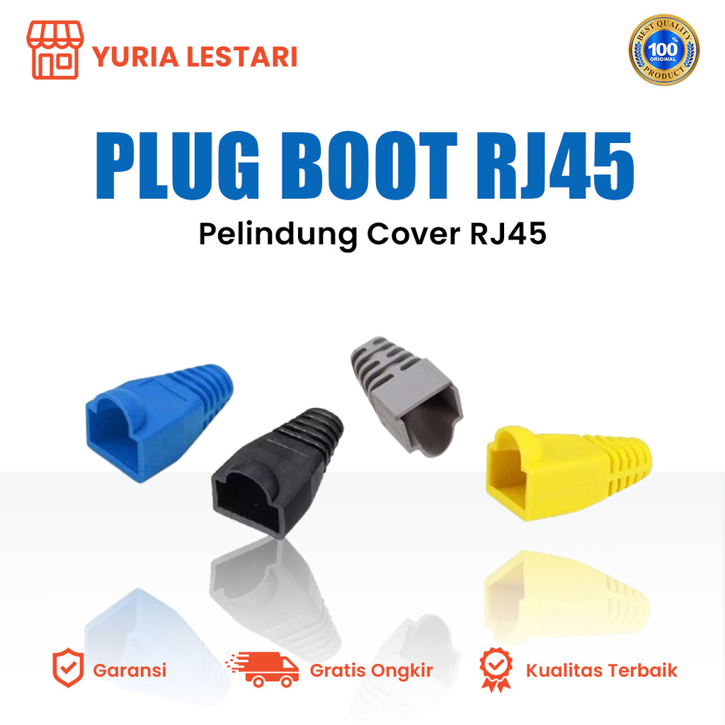 RJ45 BOOT PLUG / RJ 45 COVER / RJ45 YURI PROTECTOR | Shopee Philippines