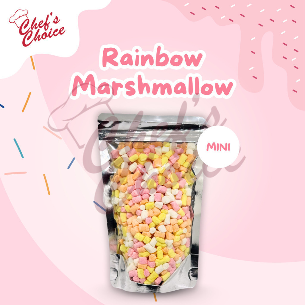 [ZIPLOCK] MINI MINI RAINBOW Marshmallows Donut Graham Balls Cookie ...