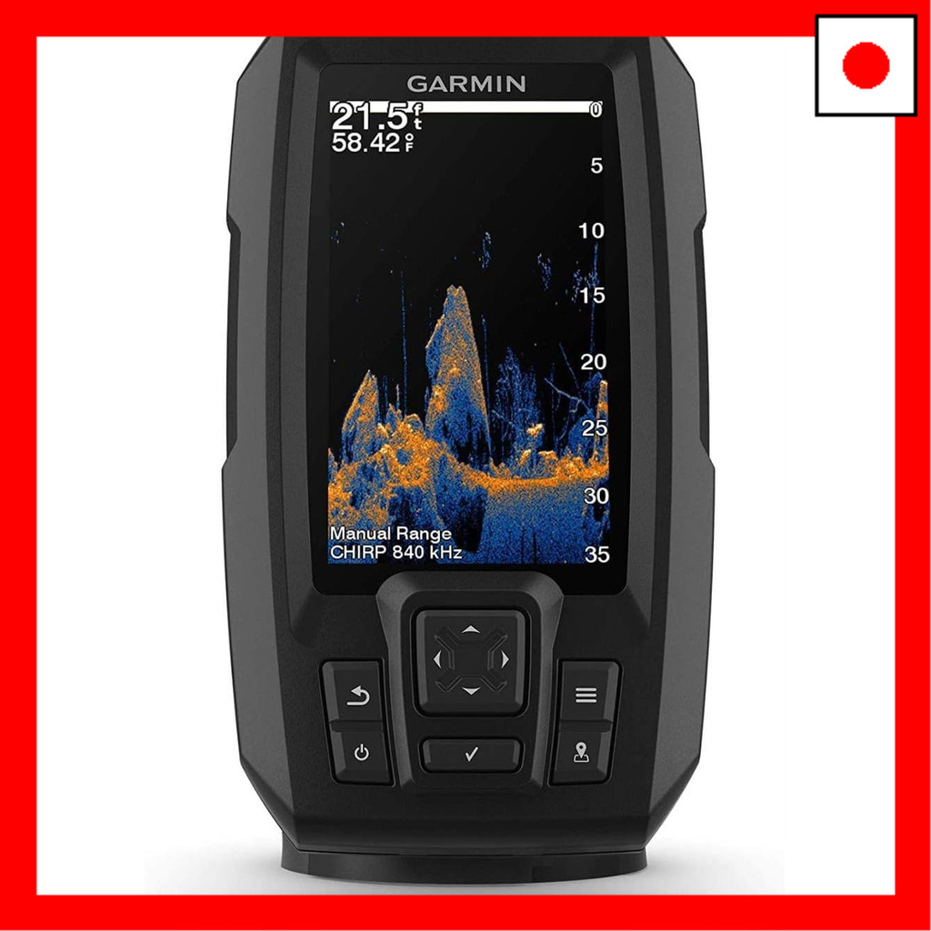[Direct from JAPAN]Garmin Striker Vivid 4cv, Easy-to-Use 4-inch Color ...