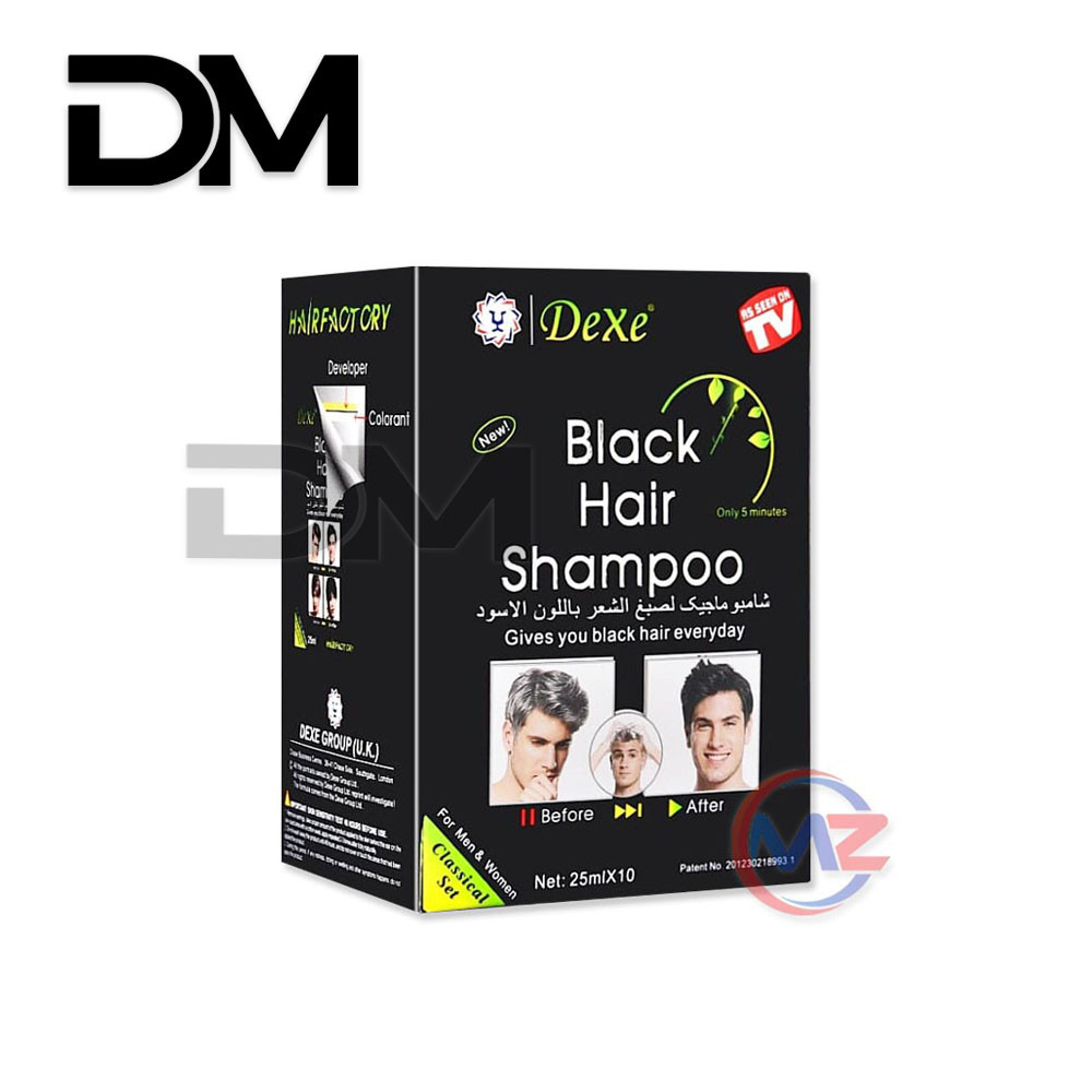 MD Dexe Black hair Shampoo 25mlx10 | Shopee Philippines