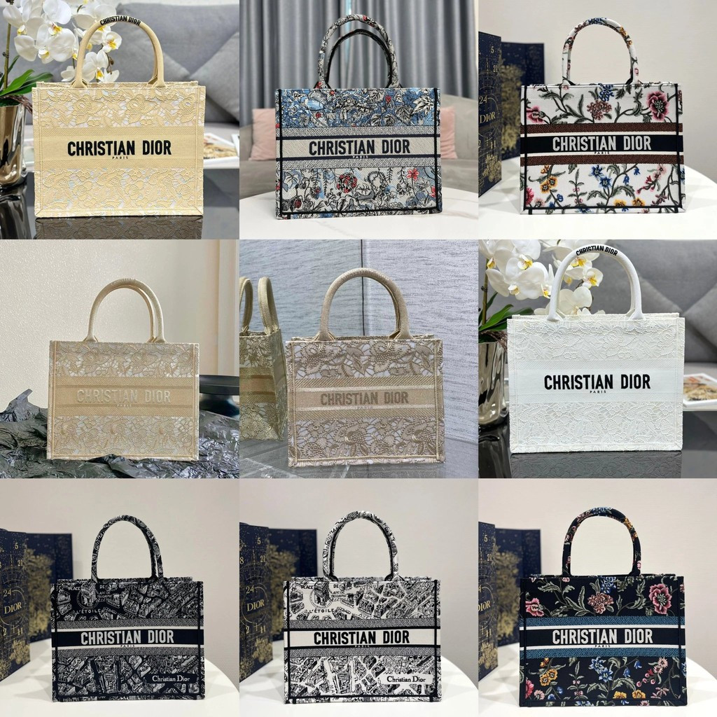 Dior Dior Big Bag Women 2023 New Style Trendy Canvas One-Shoulder ...