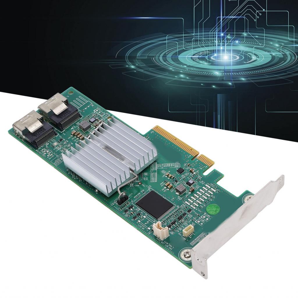 yoaushop-ph SFF8087 8 SAS Storage Controller Card PCI Express x8 for ...