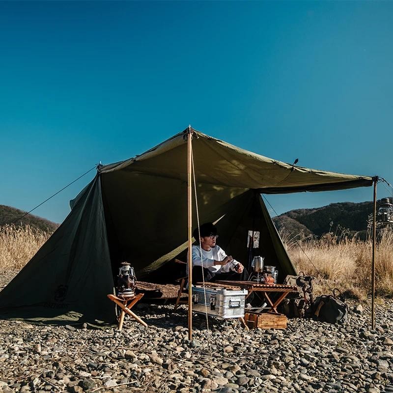 OneTigris ROC SHIELD Bushcraft Tent TC Version Configurable Camping ...