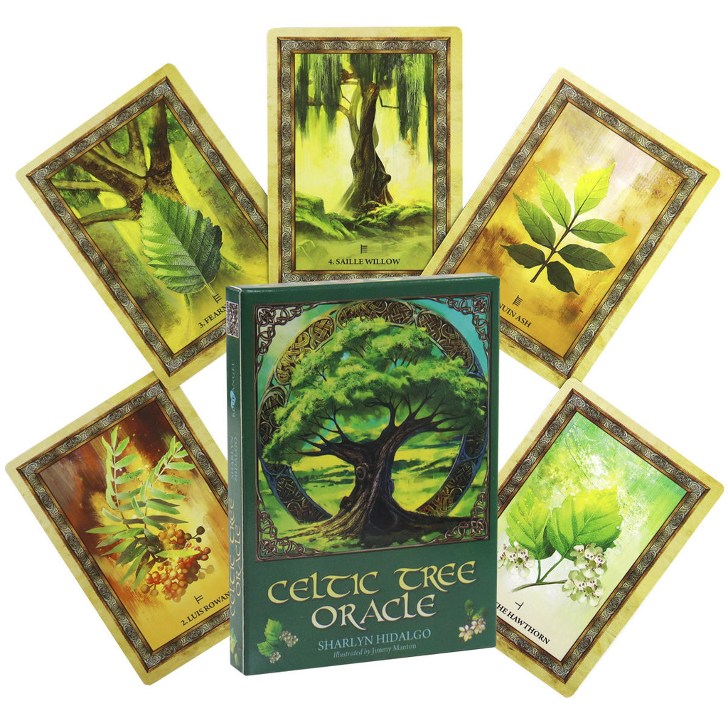 Ready Stock Celtic Tree Oracle Card Board Game Card Game English ...