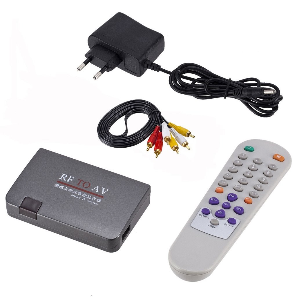 Rf RF Turn AV Turn AV Wired RF Analog Signal Booster TV Closed-Circuit ...