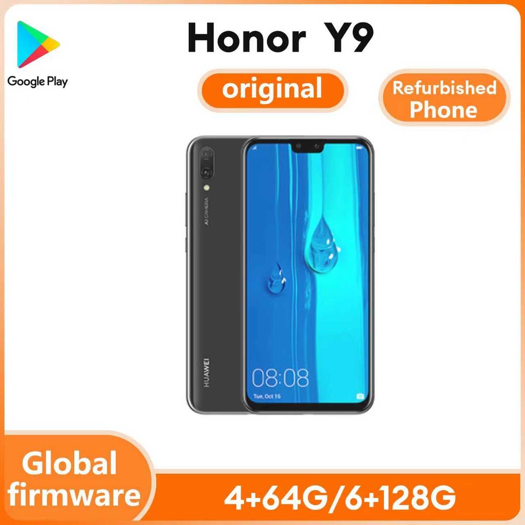 Refurbished Phone Original For HuaWei Y9 2019 pro Smartphone Kirin 710 ...