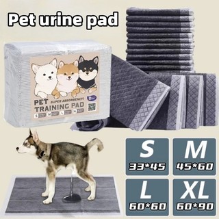 Dog Pee Pads Bamboo Charcoal Training Pads Super Absorbent Disposable ...