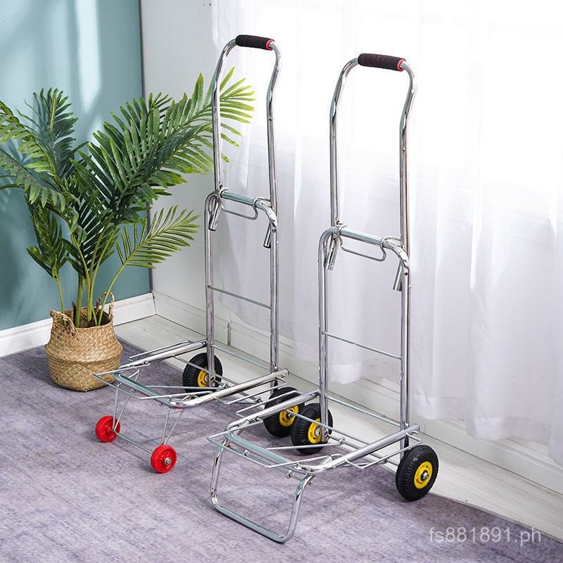 Speaker Hand Pull Cart for Delivery and Package Pickup, Small Trolley ...