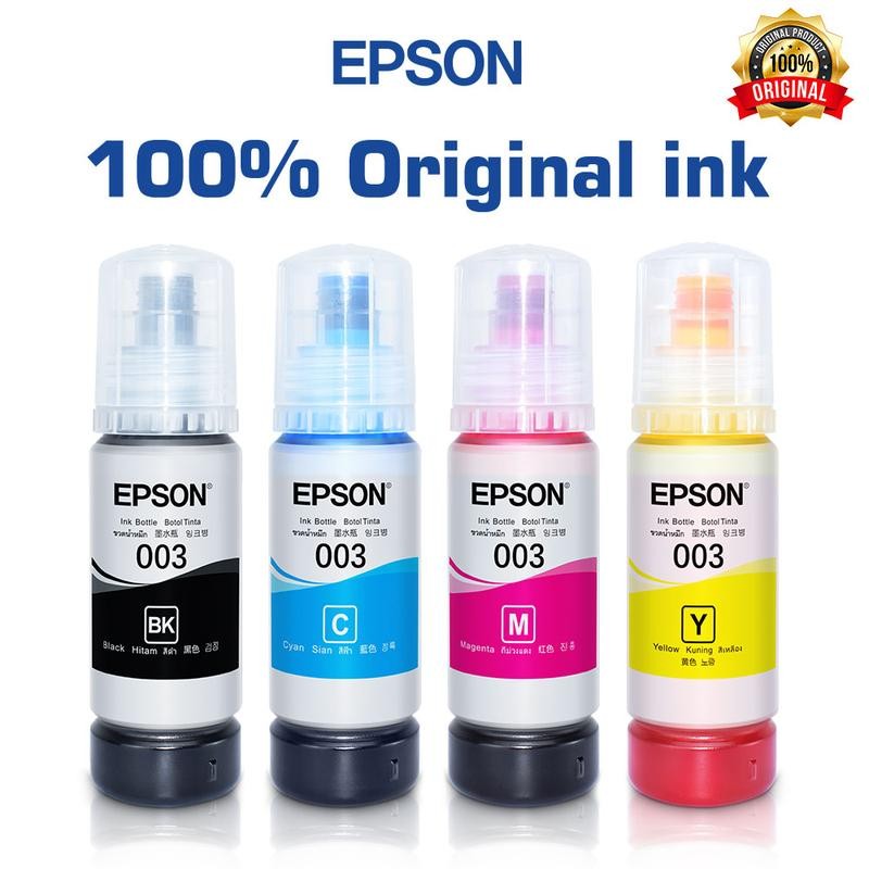 Original Epson 003 Ink Dye Ink 65ml No Box Compatible for Epson Printer ...